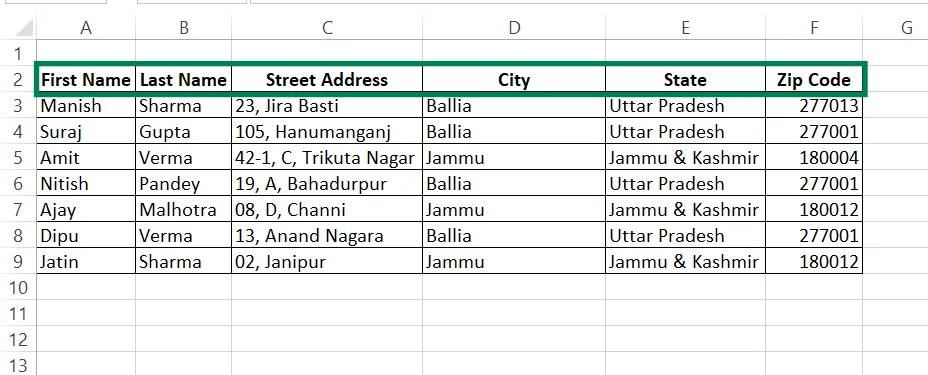 How To Create Labels In Excel - In 6 Easy Steps